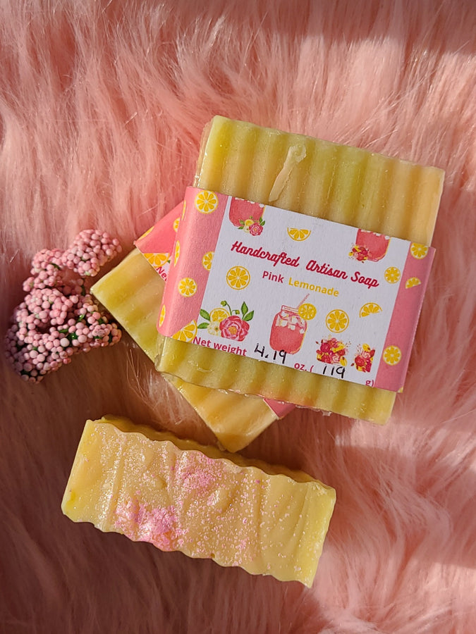 Pink Lemonade Handmade Soap | Natural Refreshing Soap – Lakay Remedies